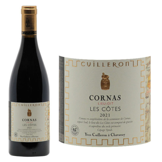 Cornas "Les Côtes" 2021 - Domaine Yves Cuilleron - Rhône Septentrional ...