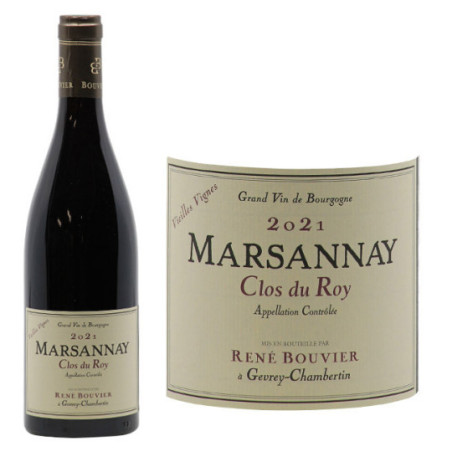 Marsannay Clos du Roy 2021 - Domaine René Bouvier - Côte de Nuits - Vin ...