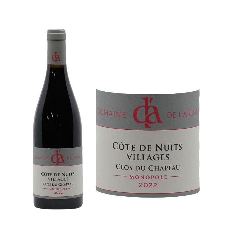 Côte de Nuits-Villages "Clos du Chapeau" 2022 - Domaine de l'Arlot ...
